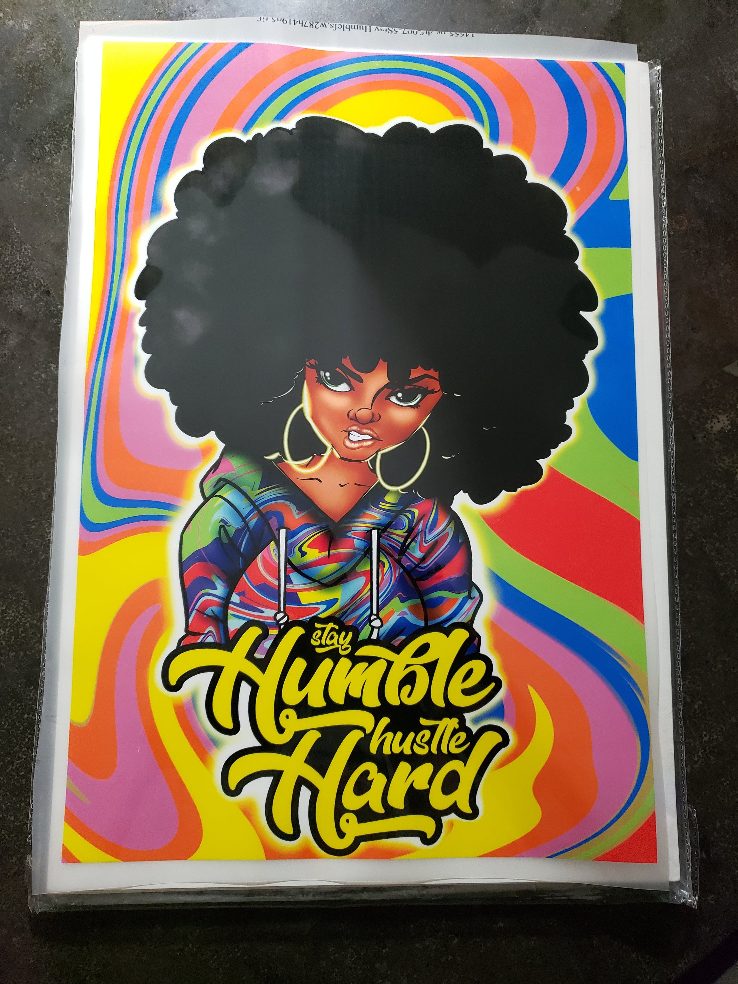 Stay Humble Hustle Hard DTF Transfer | Boutique by LG